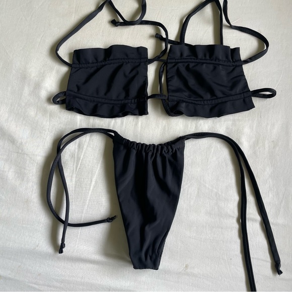 Swim | Basic Black Bikini Set | Poshmark